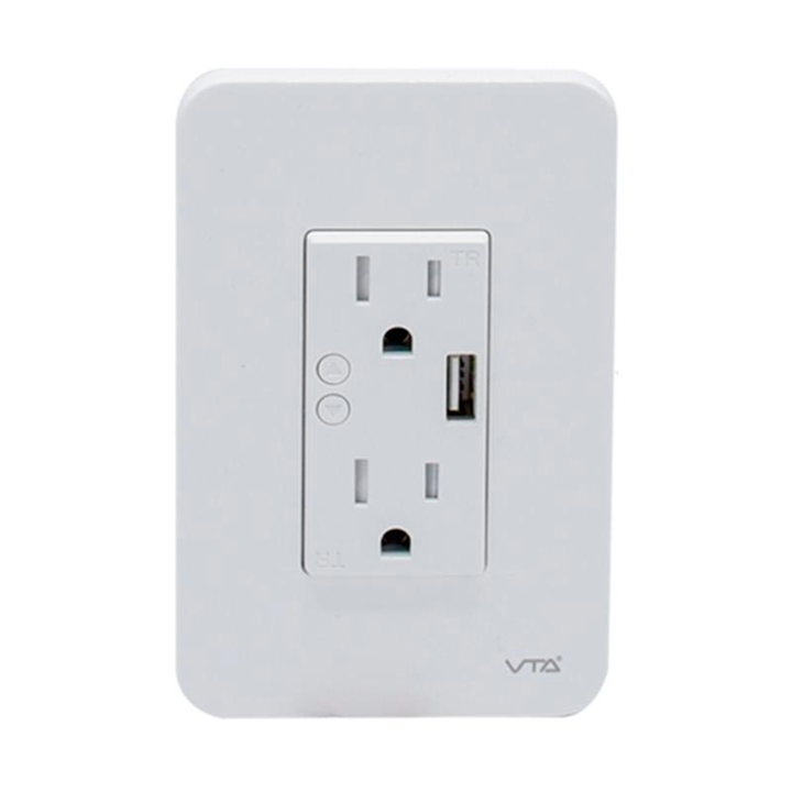 Tomacorriente de Pared Inteligente VTA+ Link IOT Smart Home Wi-Fi | Scan